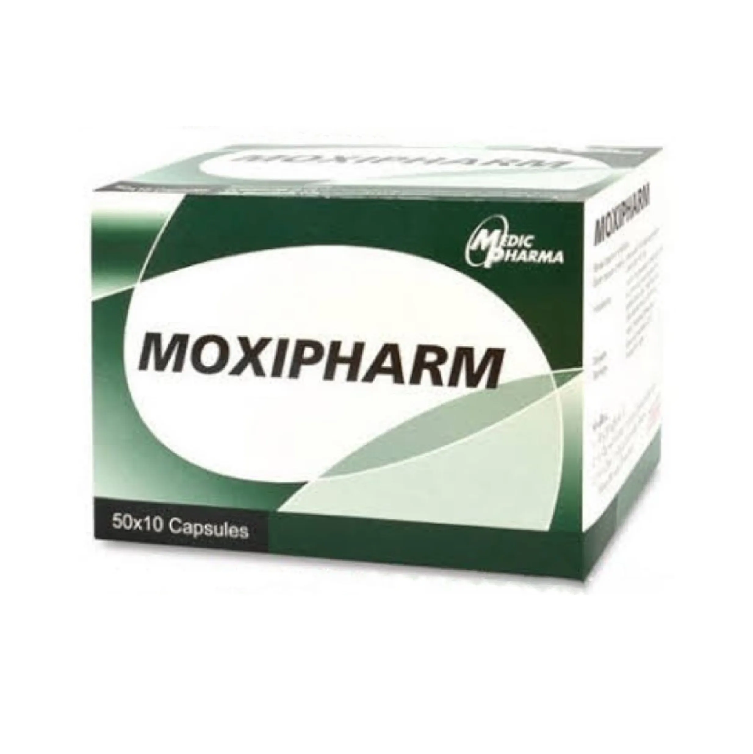 Moxipharm 500mg (ฟ้า-เขียว) MEDIC (Box/500s) – บ้านยาชาลินน์ – Chalynn ...